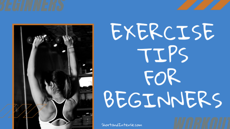 Top 10 Tips For Exercise Beginners - MUSCLERAWS